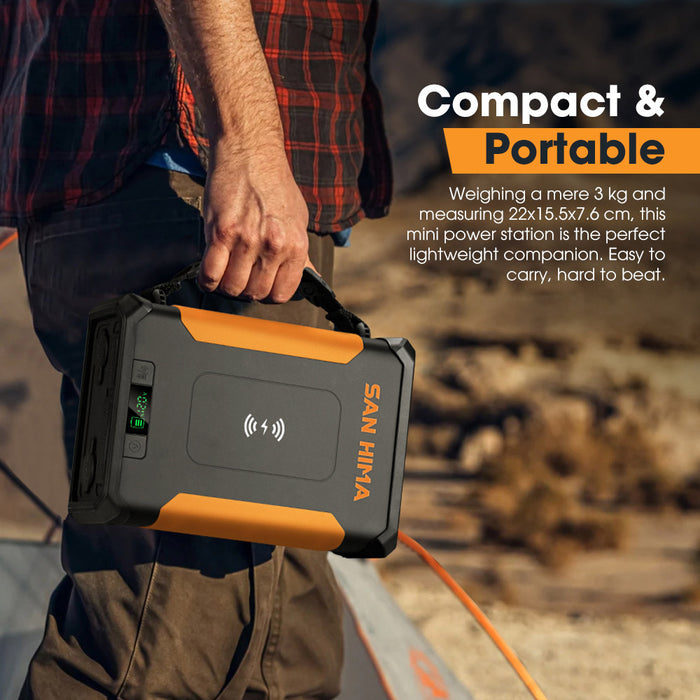 San Hima 24Ah Lithium Portable Power Pack Build-in LED Lights Outdoor