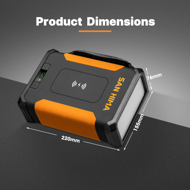San Hima 24Ah Lithium Portable Power Pack Build-in LED Lights Outdoor