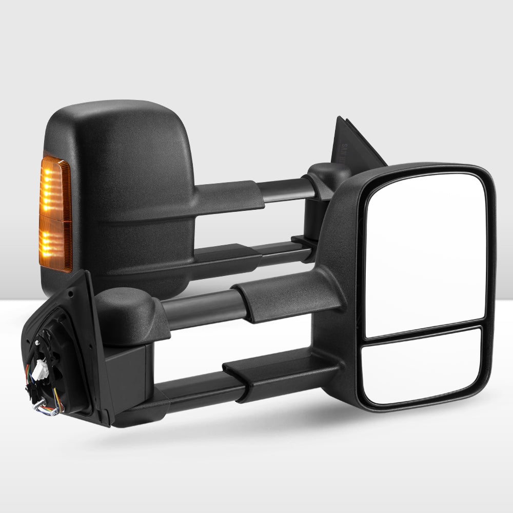 San Hima Extendable Towing Mirrors Gen1 For Mazda BT50 BT-50 TF Series